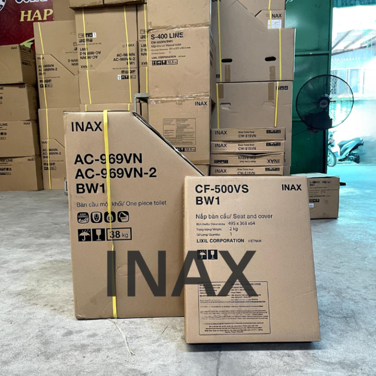 Bồn Cầu INAX AC-969VN Aqua Ceramic, Chính hãng, Giá tốt